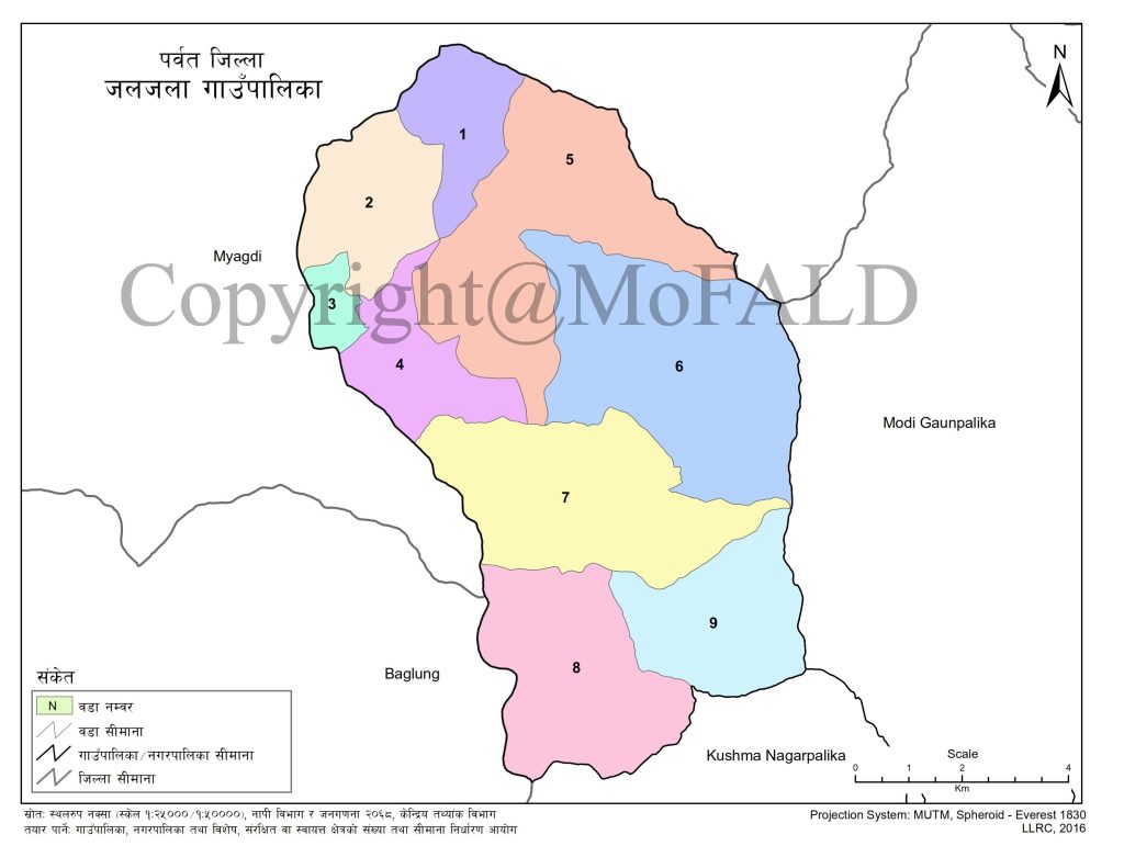 पर्वत जिल्ला Parbat District - Chinari Nepal